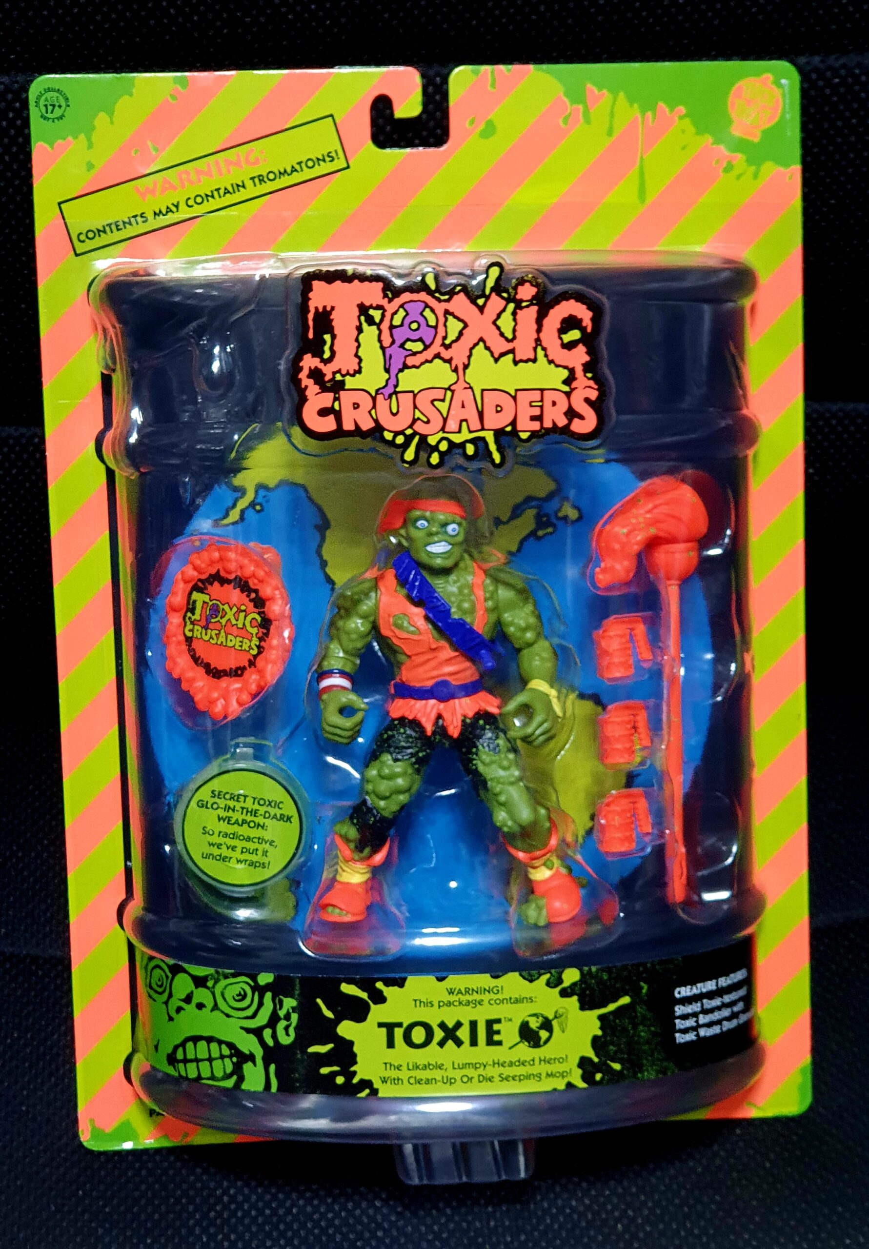 Toxic Crusaders – Toxie 5” Action Figure – Trick or Treat Studios ...